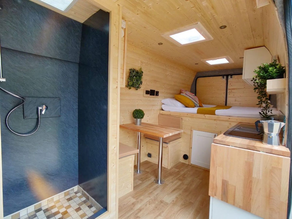 Beautiful Van Conversion designed to connect you to nature wherever you ...