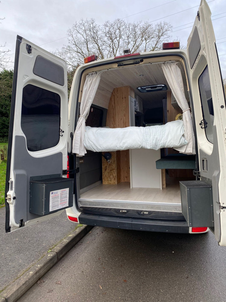 Brand New Volkswagen Crafter conversion, which is totally off grid.