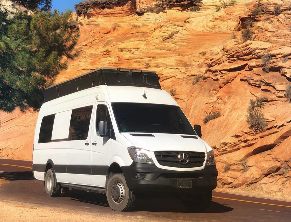 Spectacular Mercedes Sprinter With Full-Size Bathroom & Recirculating ...