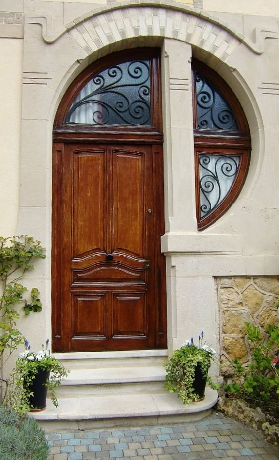 Puertas art nouveau