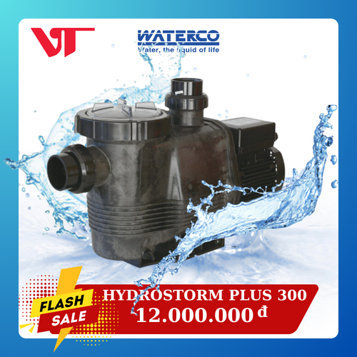 Bơm hồ bơi Waterco Hydrostorm Plus 300 (3.0Hp - 3 Pha) | VanTam