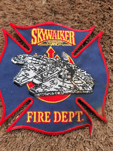 U.S Skywalker Ranch Fire Dept, California Cloth Ba | jsf-collectables