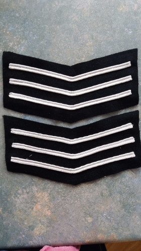 Police Sergeants Rank Stripes x 2 | jsf-collectables