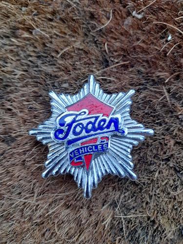 Foden Vehicles Sandbach Factory Fire Brigade 1931 To 1980 Cap Badge ...