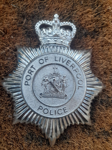 Liverpool Port Police 1975 To 2022 Helmet Badge | jsf-collectables