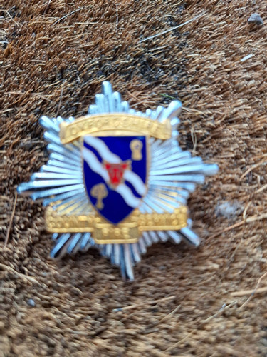 Oxfordshire Fire Service 1948 To 1974 Mint Cap Badge | jsf-collectables