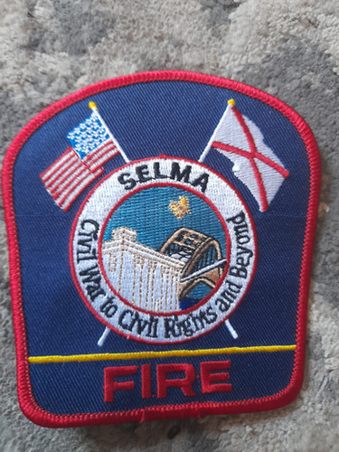 U.S Selma Fire Department, Alabama Cloth Badge | jsf-collectables