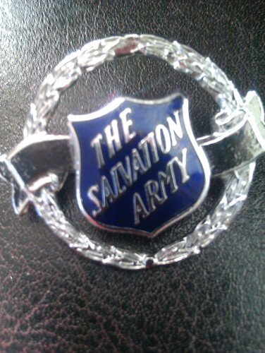 The Salvation Army Blue Enamel Badge | jsf-collectables
