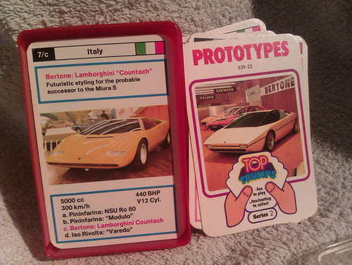 1970's Top Trumps Prototypes | jsf-collectables