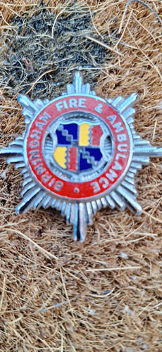 Birmingham Fire & Ambulance Service 1948 to 1974 Cap Badge | jsf ...