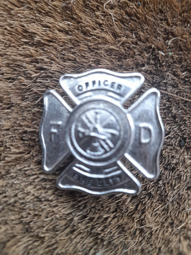 U.S Fire Department Officer Cap Badge | jsf-collectables