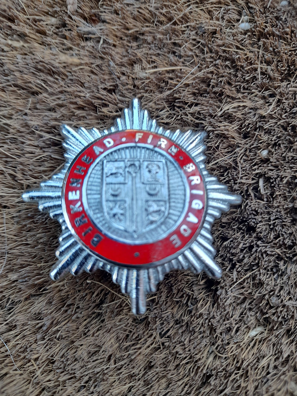 Birkenhead Fire Brigade 1948 To 1974 Cap Badge | jsf-collectables