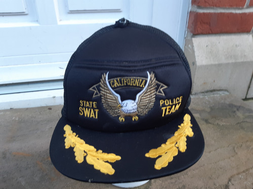 U.S California Police S.W.A.T Team Hat | jsf-collectables