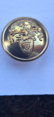Renfrew Fire Brigade 1920 To 1941 Large Brass Button | jsf-collectables