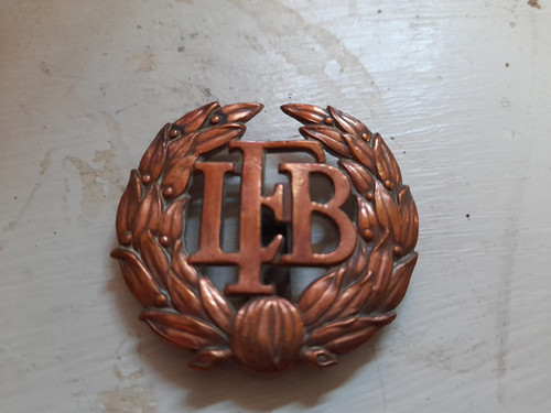 London Fire Brigade Bronze Junior Officers 1932 To 1941 Cap Badge | jsf ...