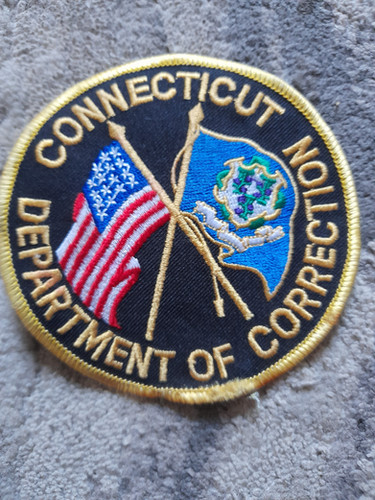 U.S Connecticut Prison Officer Cloth Arm Badge | jsf-collectables