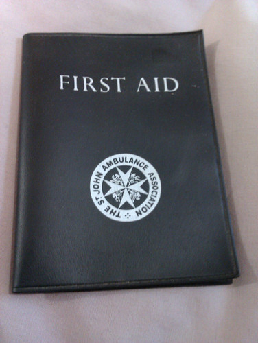 St Johns Ambulance Black First Aid Plastic Wallet | jsf-collectables