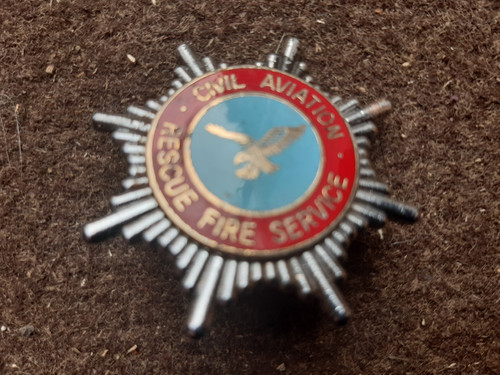 Civil Aviation Fire & Rescue Service Cap Badge | jsf-collectables