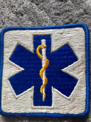 Paramedics Cloth Arm Badge | jsf-collectables