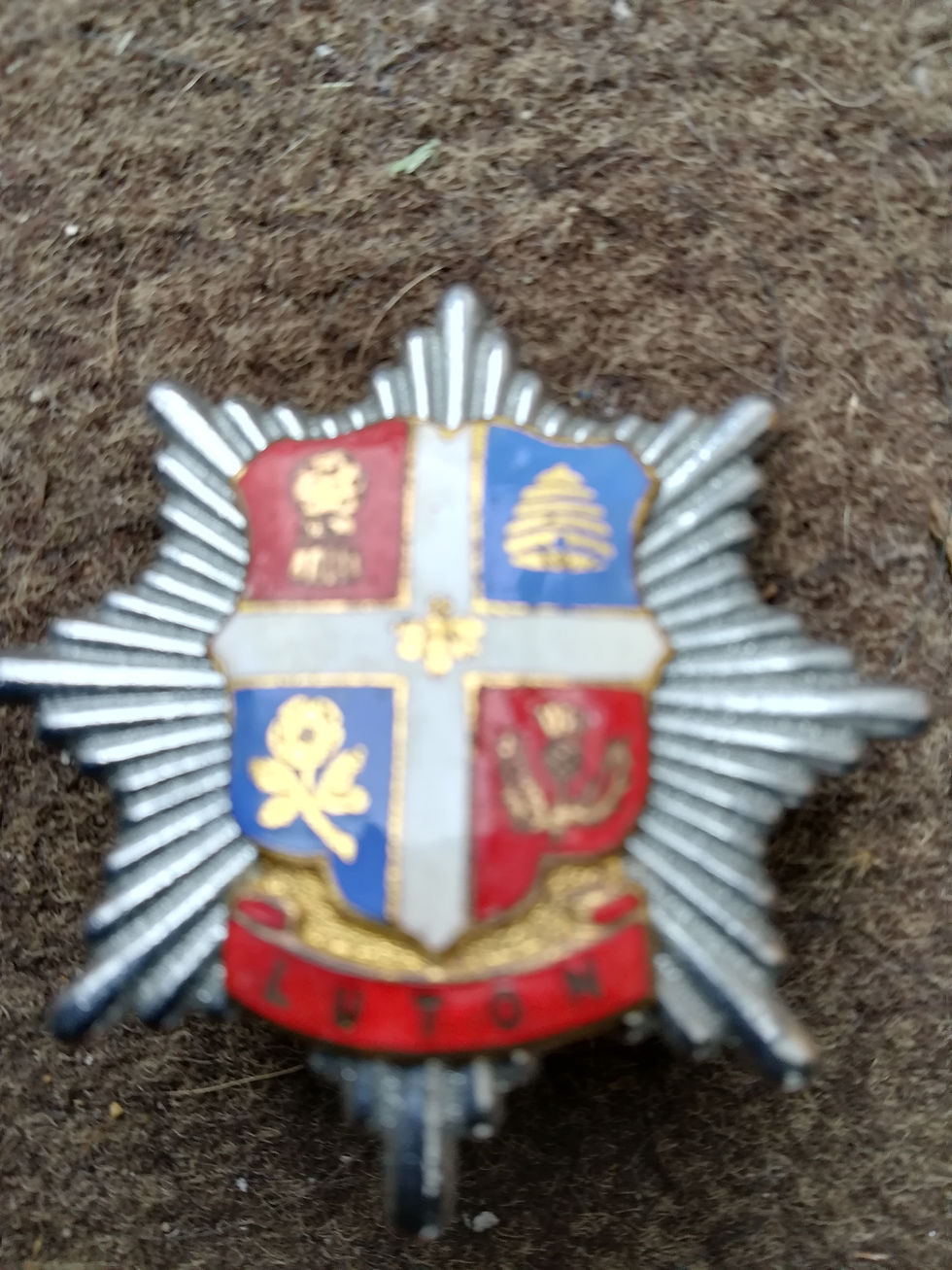 Luton Fire Brigade 1964 To 1974 Sm Ltrs Cap Badge | jsf-collectables