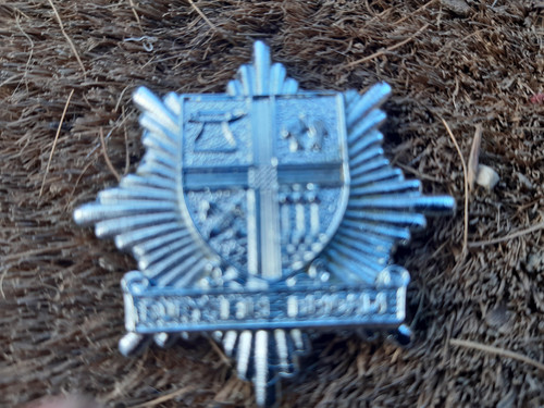 Bury Fire Brigade 1948-74 BLANK MASTER Cap Badge | jsf-collectables