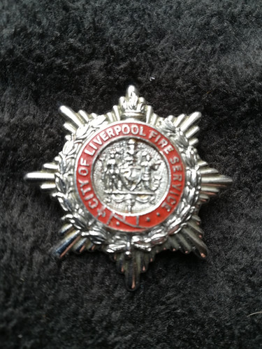 Liverpool City Fire Service 1948 To 1963 Cap Badge | jsf-collectables