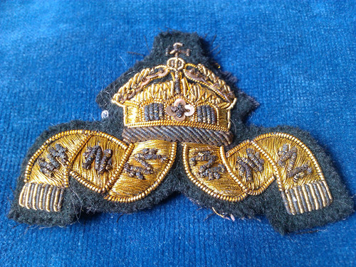 German Imperial Navy PO Bullion Cap Badge-Original | jsf-collectables