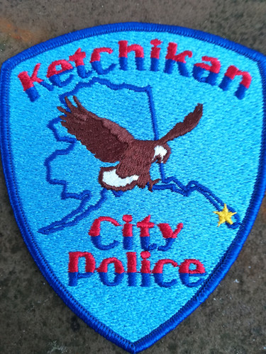 U.S Ketchikan City Police, Alaska Cloth Badge | jsf-collectables