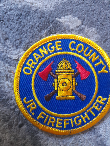 U.S Orange County Fire Department Junior Firefighter, California Cloth ...