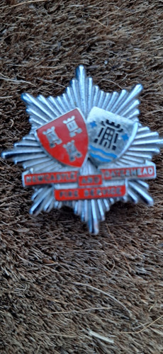 Newcastle & Gateshead Fire Service 1948 To 1974 Cap Badge | jsf ...