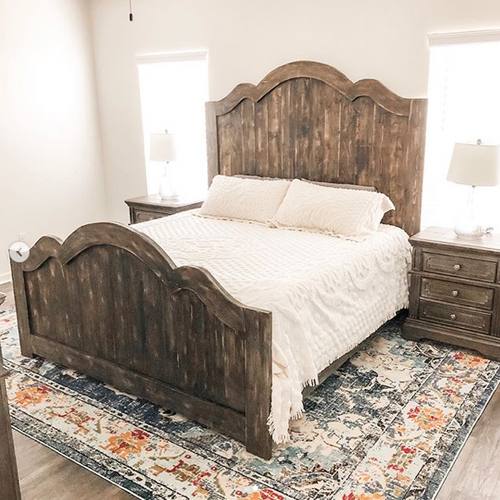 Curvy Bed Frame | Glam Farmhouse
