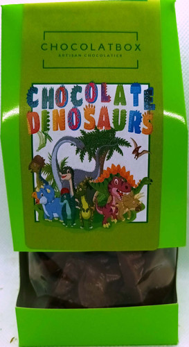 Chocolatbox Belgian Chocolate Dinosaurs Milk Chocolate Assortment