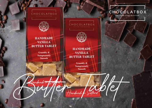 Traditional Scottish Vanilla Butter Tablet Gift Box Handmade In ...