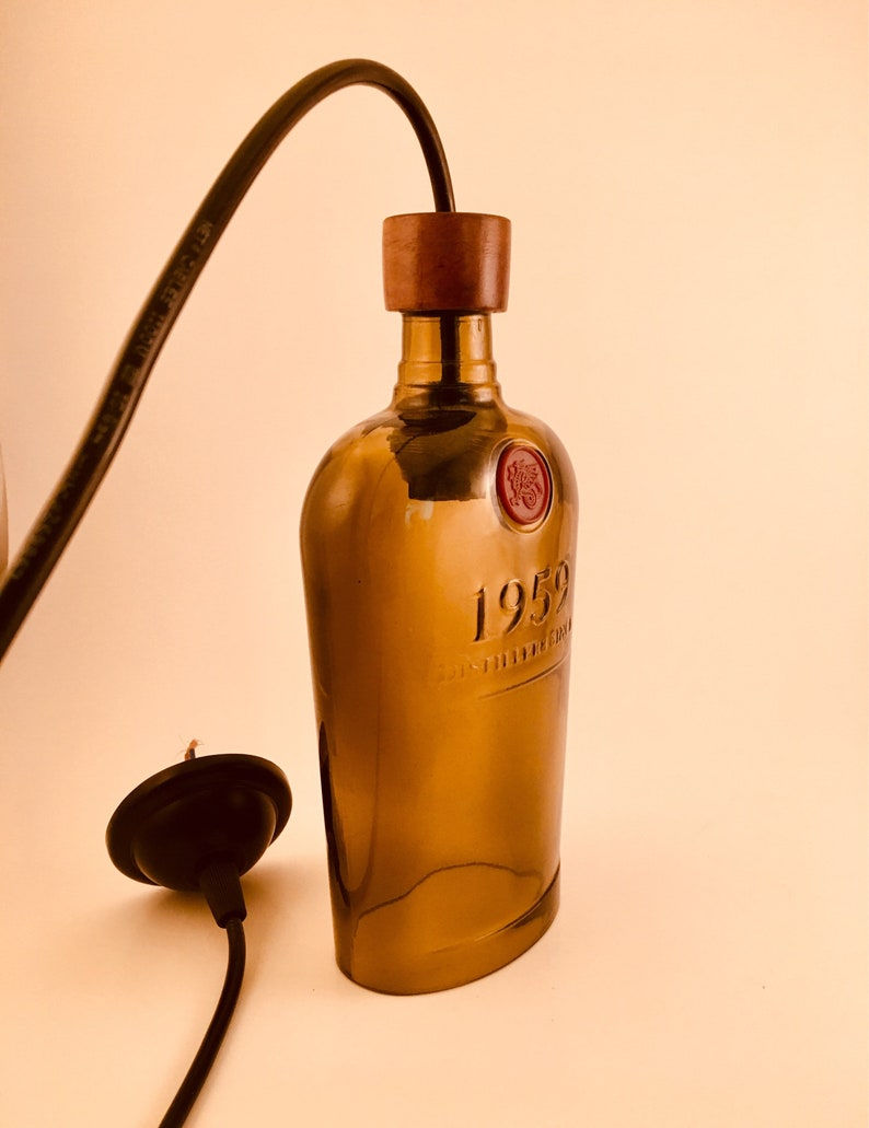 Bottle pendant light fixture | wasabotte