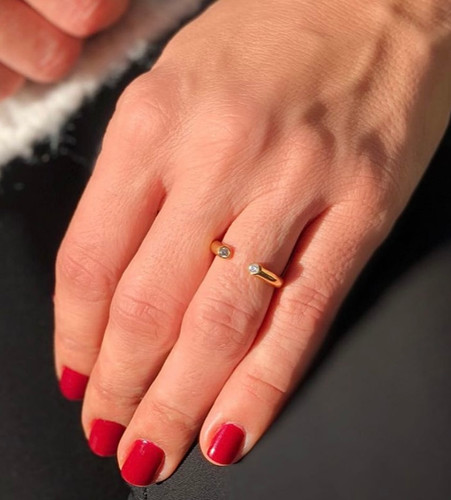 Two Dots Ring | Be for B