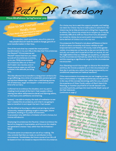 Path of Freedom | Prison Mindfulness