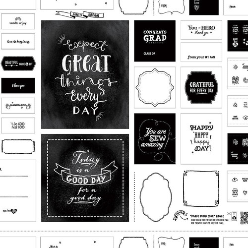 Tela panel "Made with love" - Creative You | NeedleworkAnaDesign