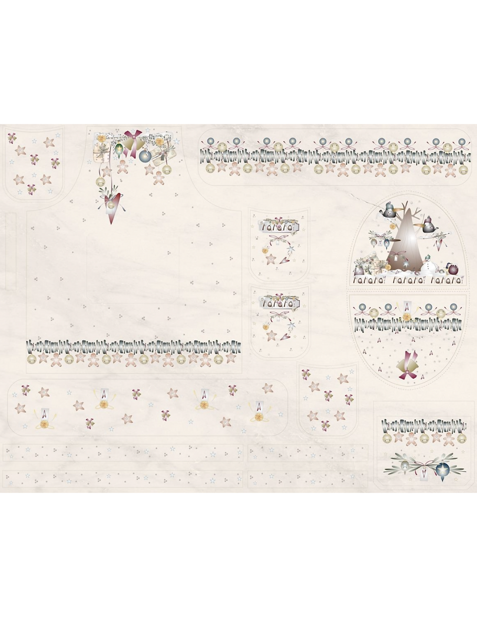 Telas - Paneles de Costura | Needlework by Ana Design