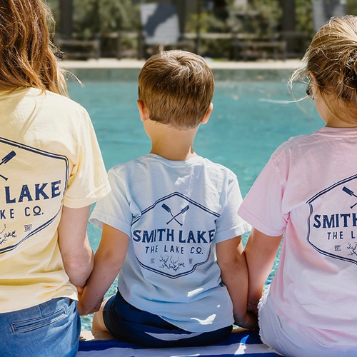 TODDLER Crossed Oars - Chambray | The Lake Co.