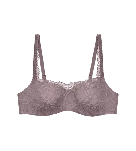 Triumph Body Make-Up Illusion Underwired Balcony Bra - Pigeon Grey ...