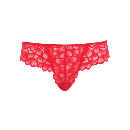 Panache Allure Brazilian Brief - Ruby Red - 10762 | Mabel and Jacks