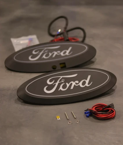 LIGHT UP FORD SUPERDUTY FRONT EMBLEM | FORDSIXFO LIGHTING