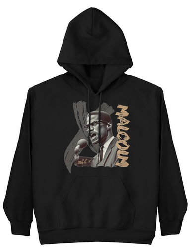 Malcolm X Signature Hoodie | Fashionable Gear