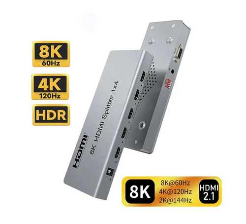 'VIDEOCAST 8K Ultra HD Splitter for Multi-Screen HDMI 2.1'