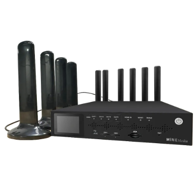 MiNE Media A320H 8K 5G Bonding Video Decoder | TV Channel Solution