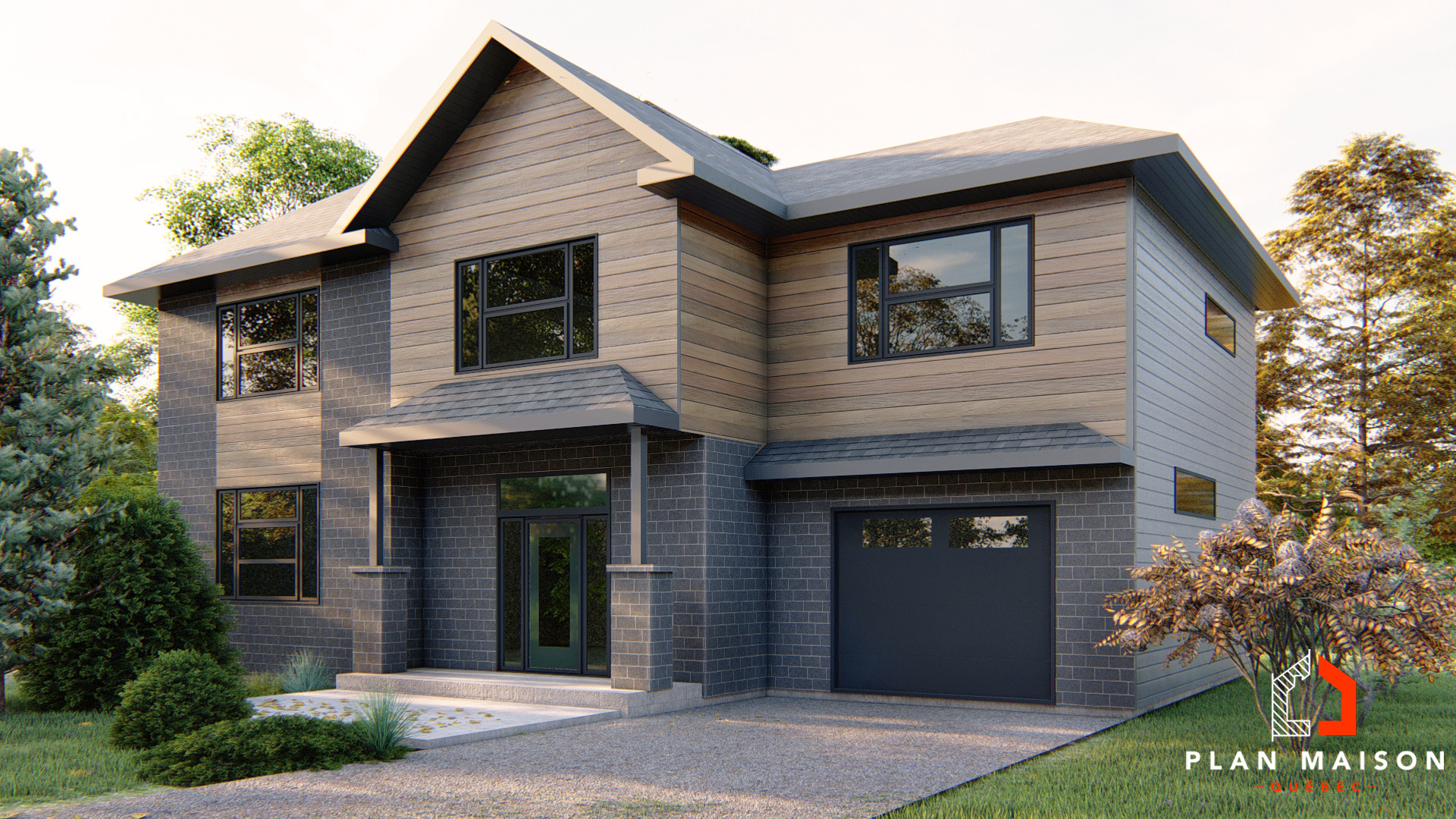 Maison neuve avec sous-sol | Plan Maison Québec