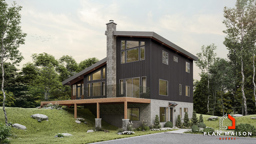 Chalet et son plan design | Plan Maison Québec