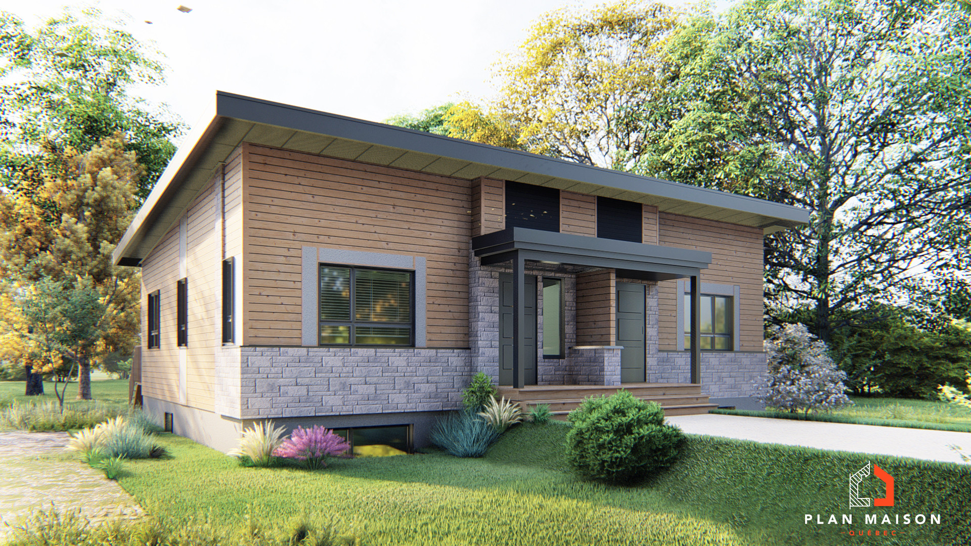 Plan de maison duplex 4 chambres | Plan Maison Québec