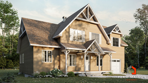 Canadian House Model | Plan Maison Québec