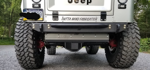 Jeep TJ/LJ Insanity Rear Bumper | Outta Hand Fab